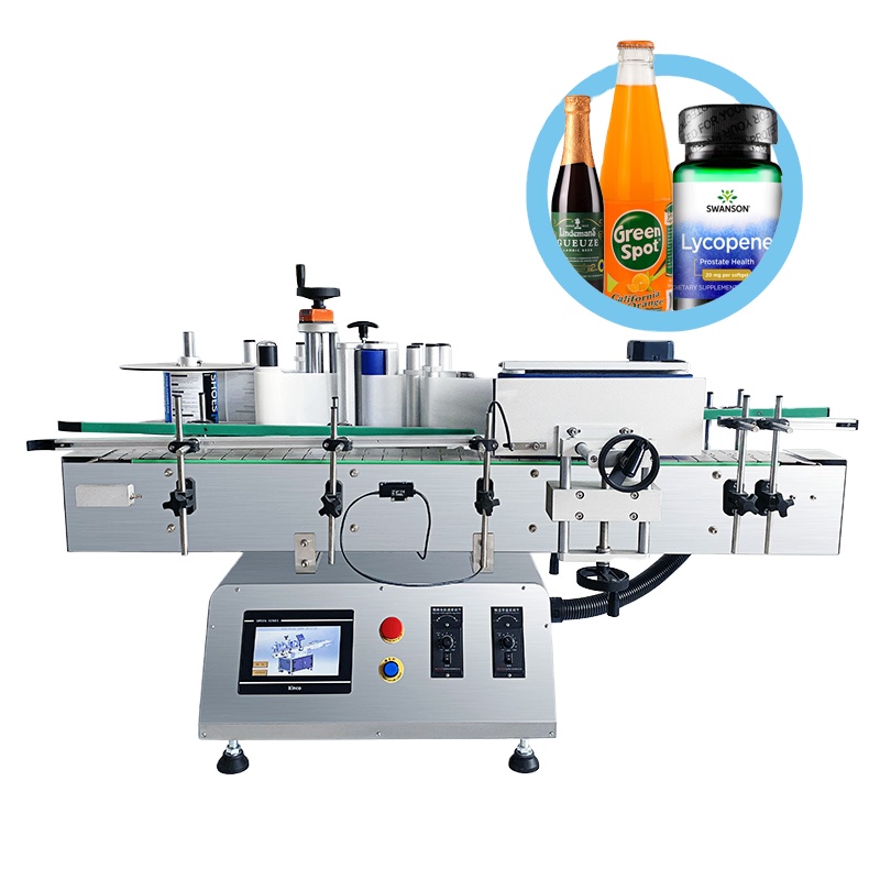 MT-50D self-adhesive label printing machine with date printing, bottle ...
