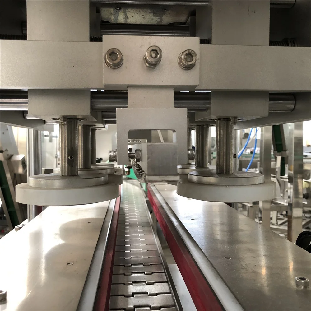 High speed 6 wheel capping machine factory filling machine full line